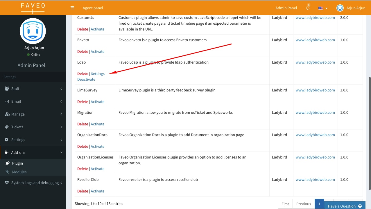 Configuring LDAP Authentication for Faveo · faveosuite/faveo-helpdesk Wiki · GitHub