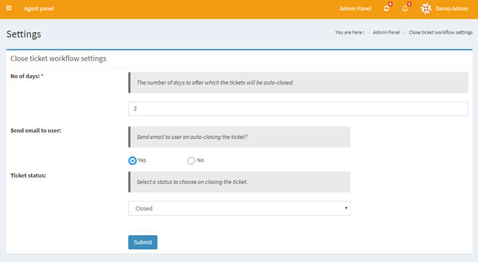 Close Ticket Workflow · faveosuite/faveo-helpdesk Wiki · GitHub
