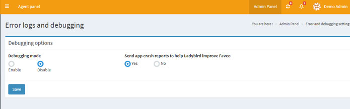 Error Logs and Debugging Logs · faveosuite/faveo-helpdesk Wiki · GitHub