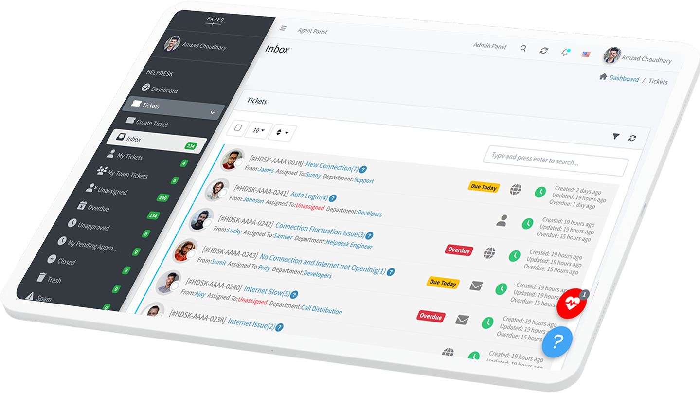 Self Hosted & Cloud Based Customer Support Software | Faveo